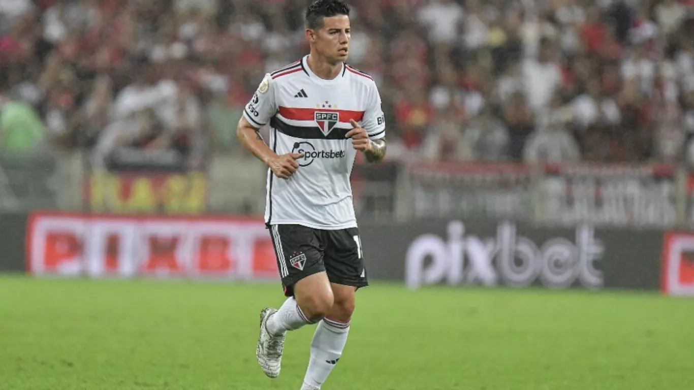 James Rodríguez pasaría a la titular de Sao Paulo por decisión del ...
